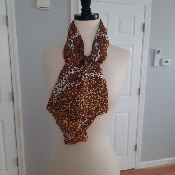 Givenchy | Accessories | Givenchy Handrolled Silk Scarf | Poshmark